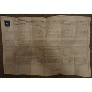 Royal UK Baron/Baroness Titles with Original Deeds -150+ years old - page 2