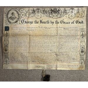 Royal UK Lord/Lady Titles with Original Deeds -150+ years old - page 2