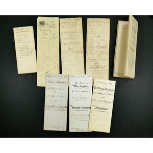 Royal UK Baron/Baroness Titles with Original Deeds -150+ years old